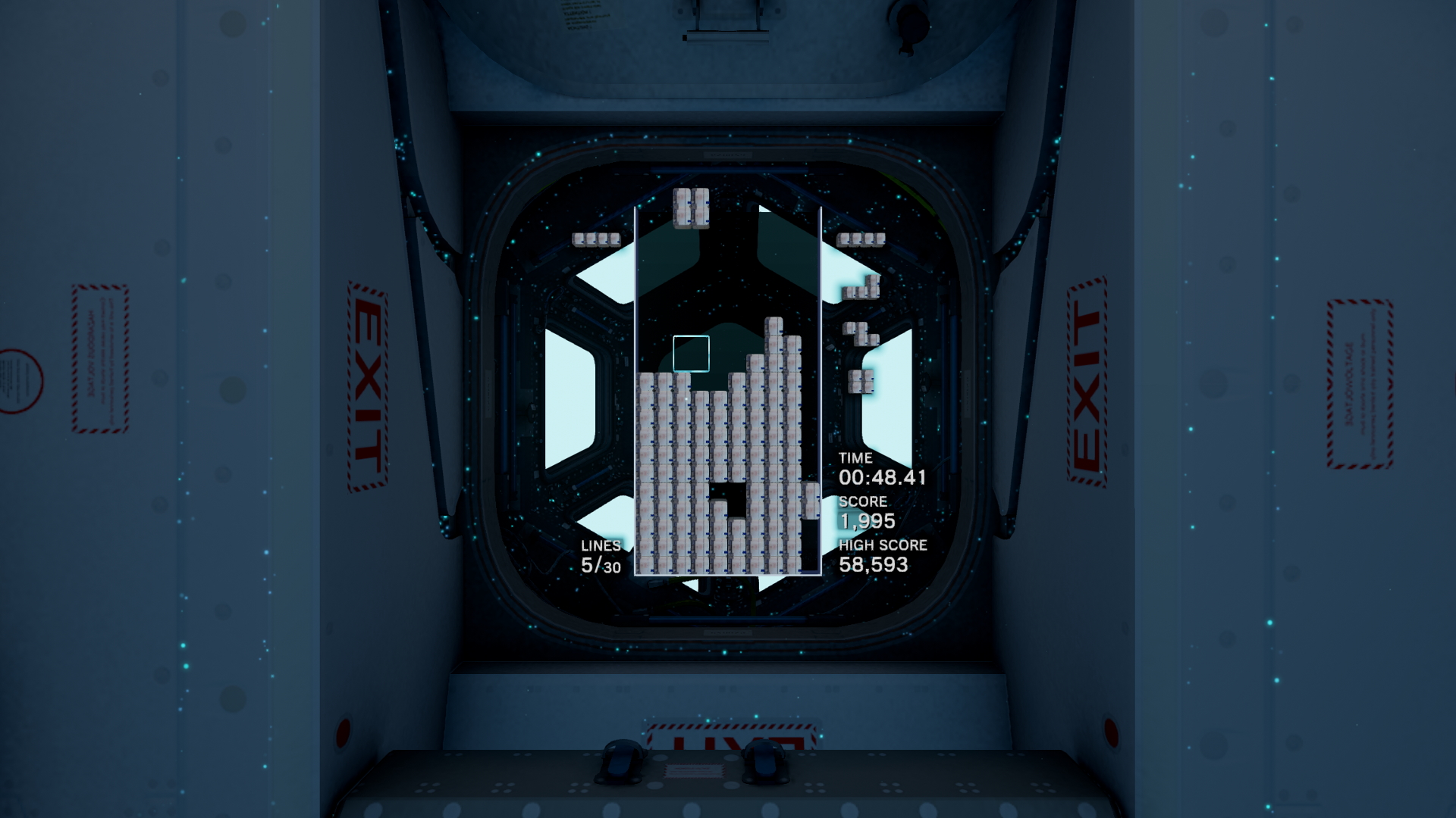 File:Tetris Effect Connected (Steam) Stage 25 Orbit.jpg - TetrisWiki
