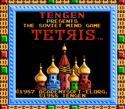 Tetris (NES, Tengen) - TetrisWiki